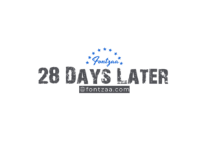 28 Days Later Font - Fontzaa - Fonts Free Download