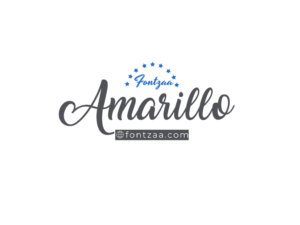 Amarillo Font - Fontzaa - Fonts Free Download