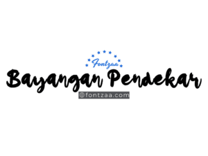 Bayangan Pendekar Font - Fontzaa - Exclusive Fonts Library