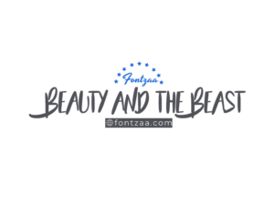 Beauty And The Beast Font - Fontzaa - Exclusive Fonts Library