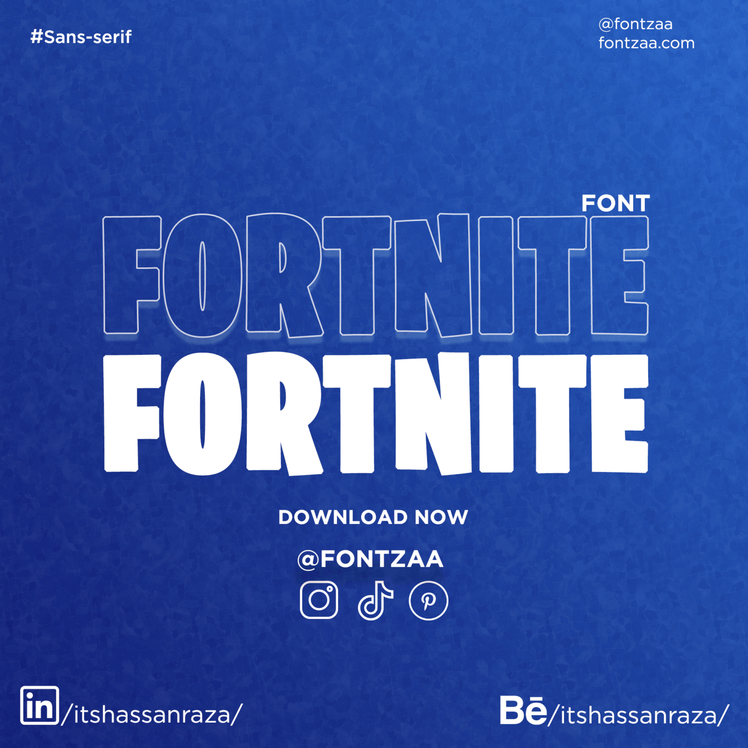 Fortnite Font - Fontzaa - Exclusive Fonts Library