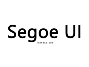 Segoe Ui Font - Fontzaa - Exclusive Fonts Library