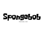 SpongeBob Font - Fontzaa - Exclusive Fonts Library