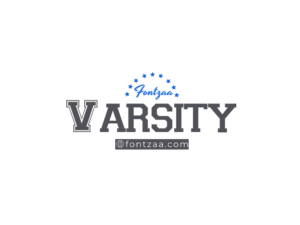 Varsity Font - Fontzaa - Fonts Free Download