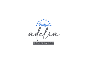 Adelia Font - Fontzaa - Fonts Free Download