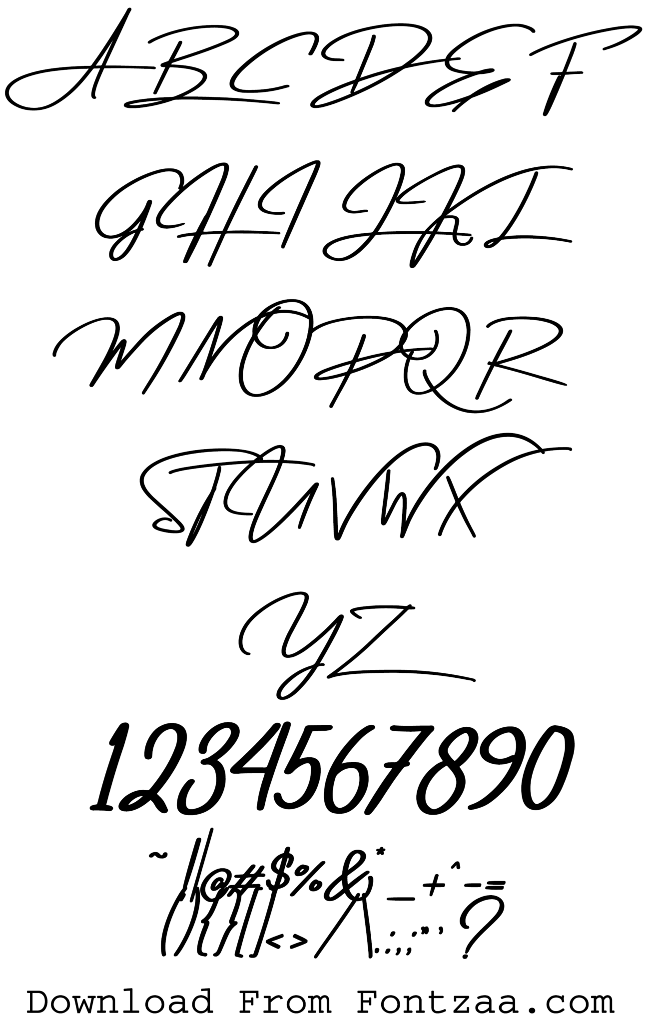 Amsterdam Four Font - Fontzaa - Exclusive Fonts Library