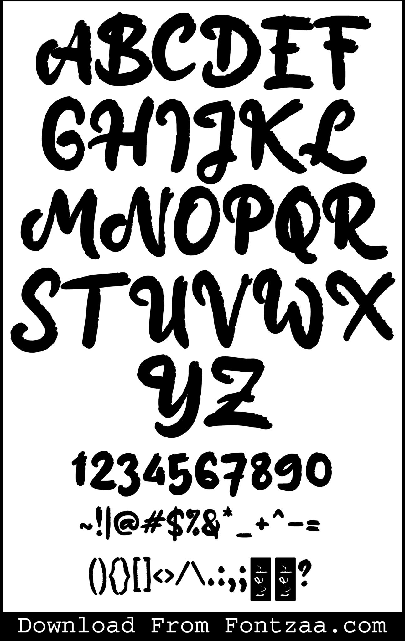 Bayangan Pendekar Font - Fontzaa - Exclusive Fonts Library