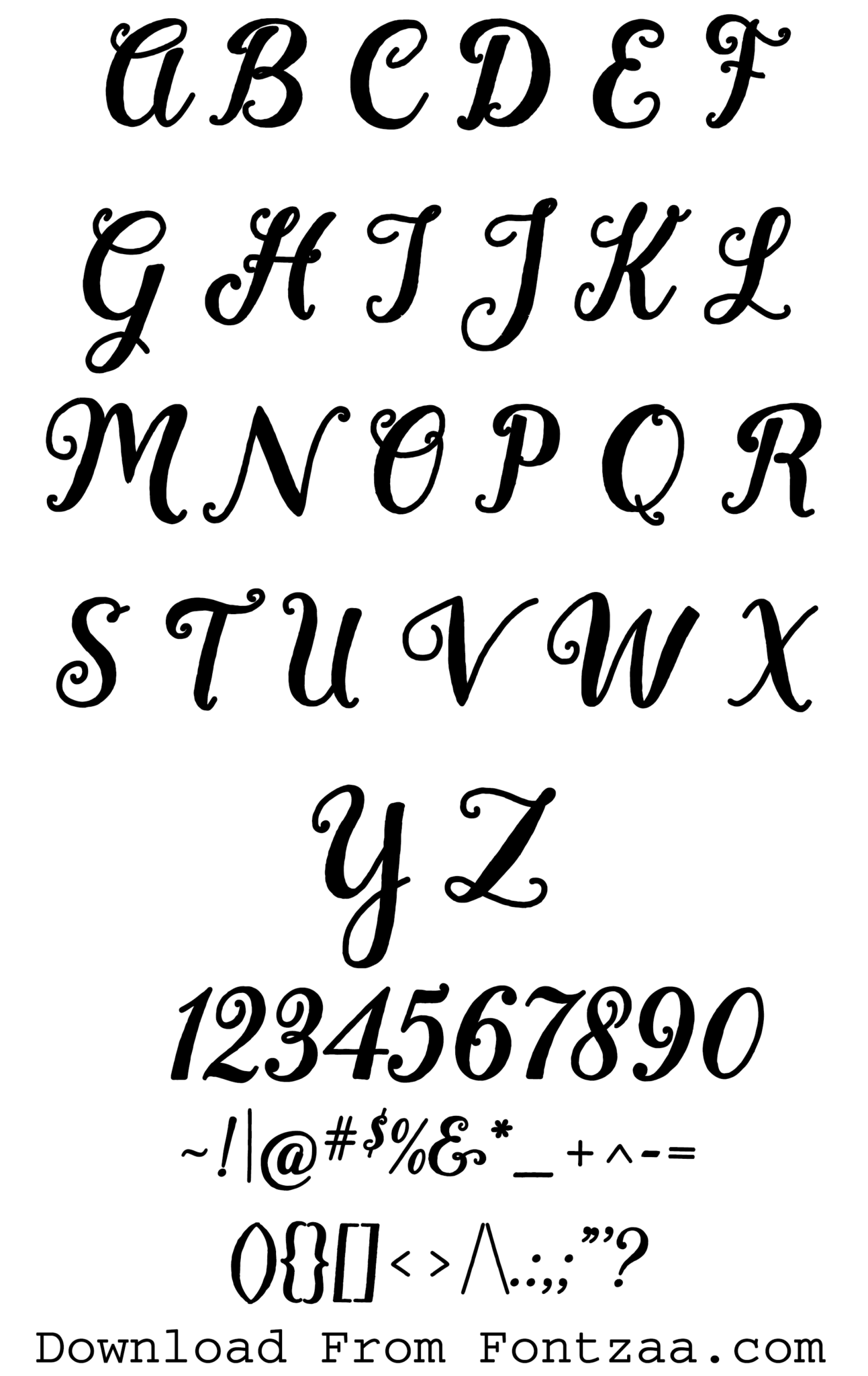 Ciao Bella Font - Fontzaa - Fonts Free Download