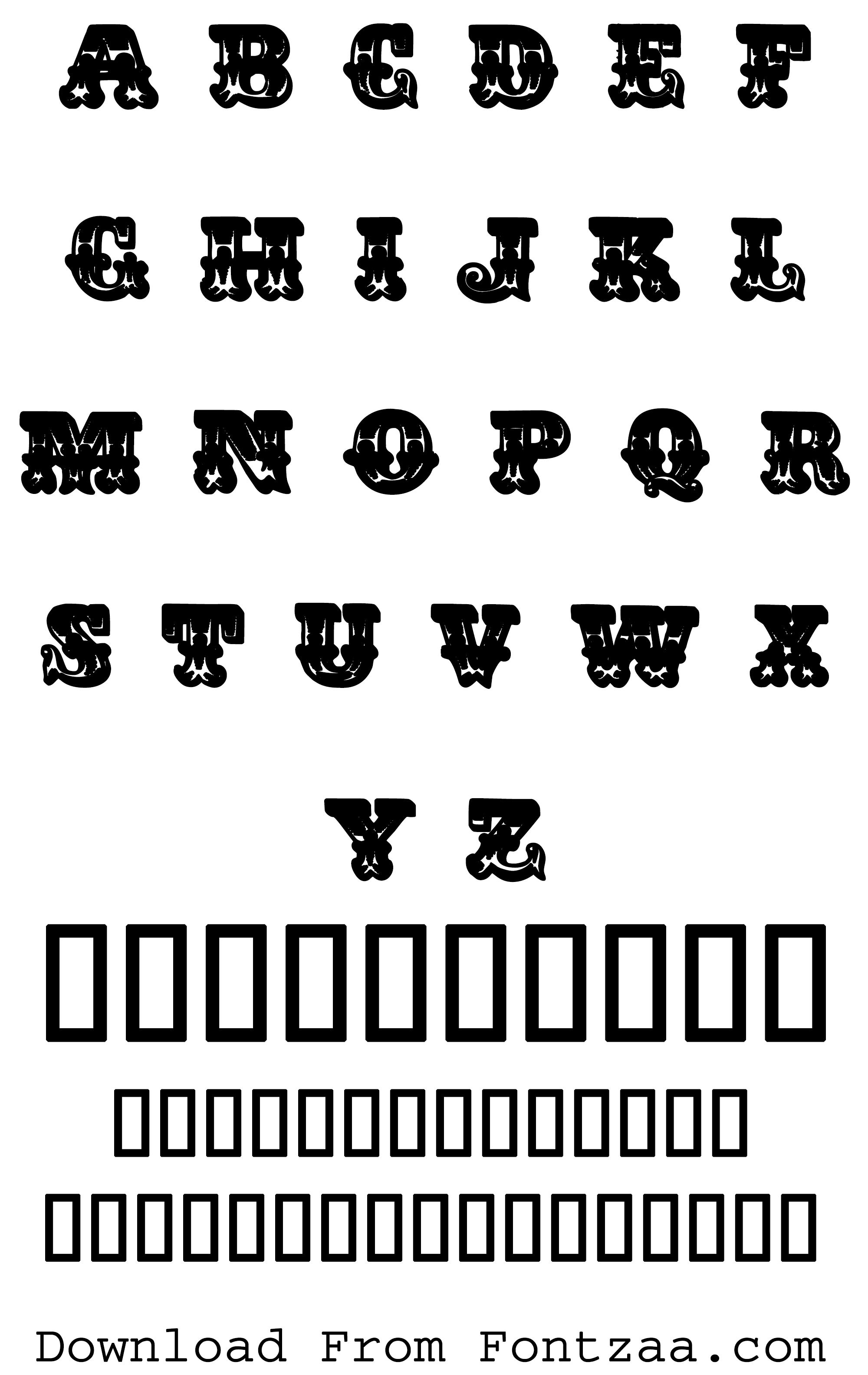 Egyptienne Zierinitialien Font - Fontzaa - Fonts Free Download