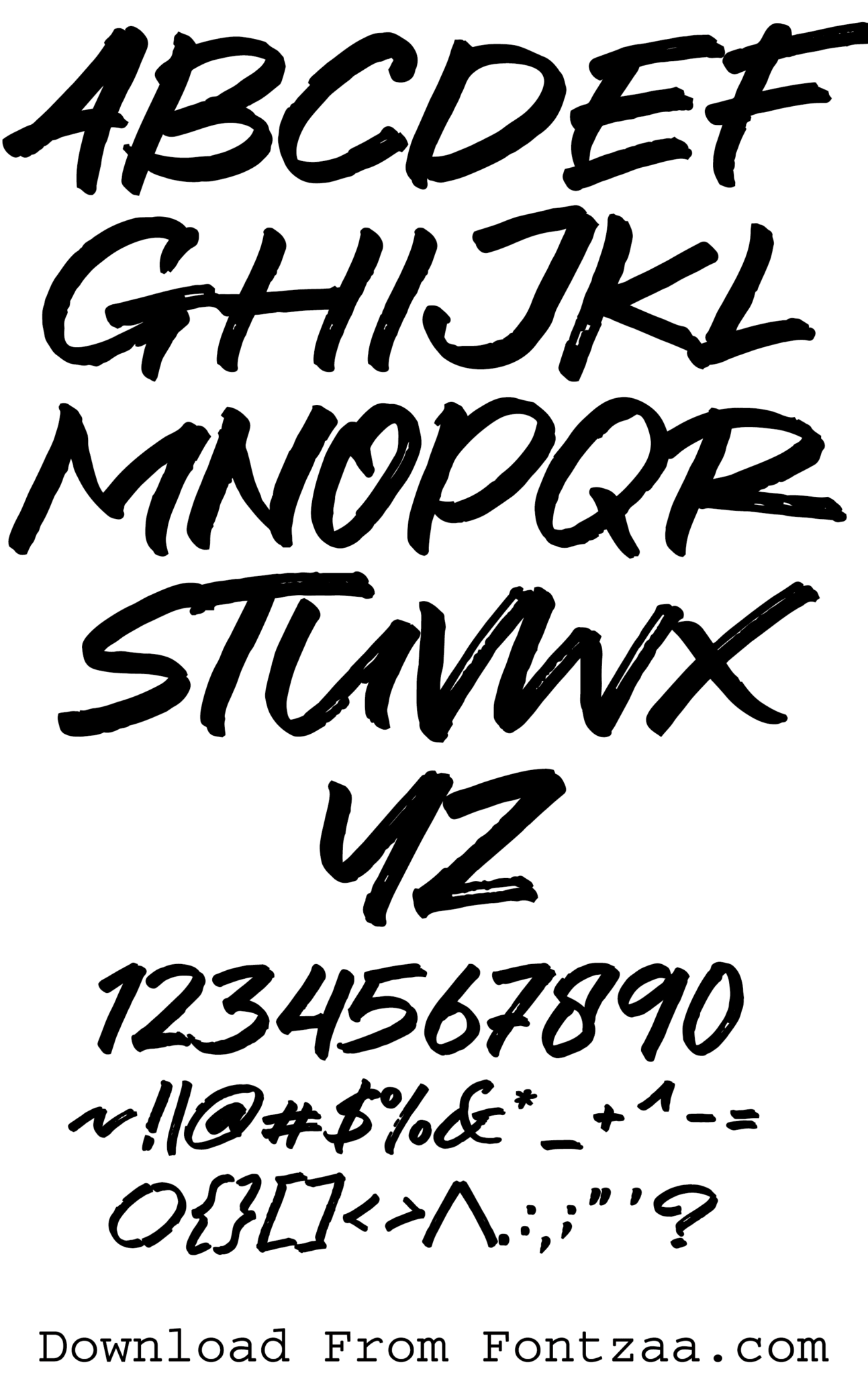 Foxbot Font - Fontzaa - Fonts Free Download