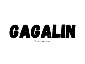 Gagalin Font - Fontzaa - Fonts Free Download