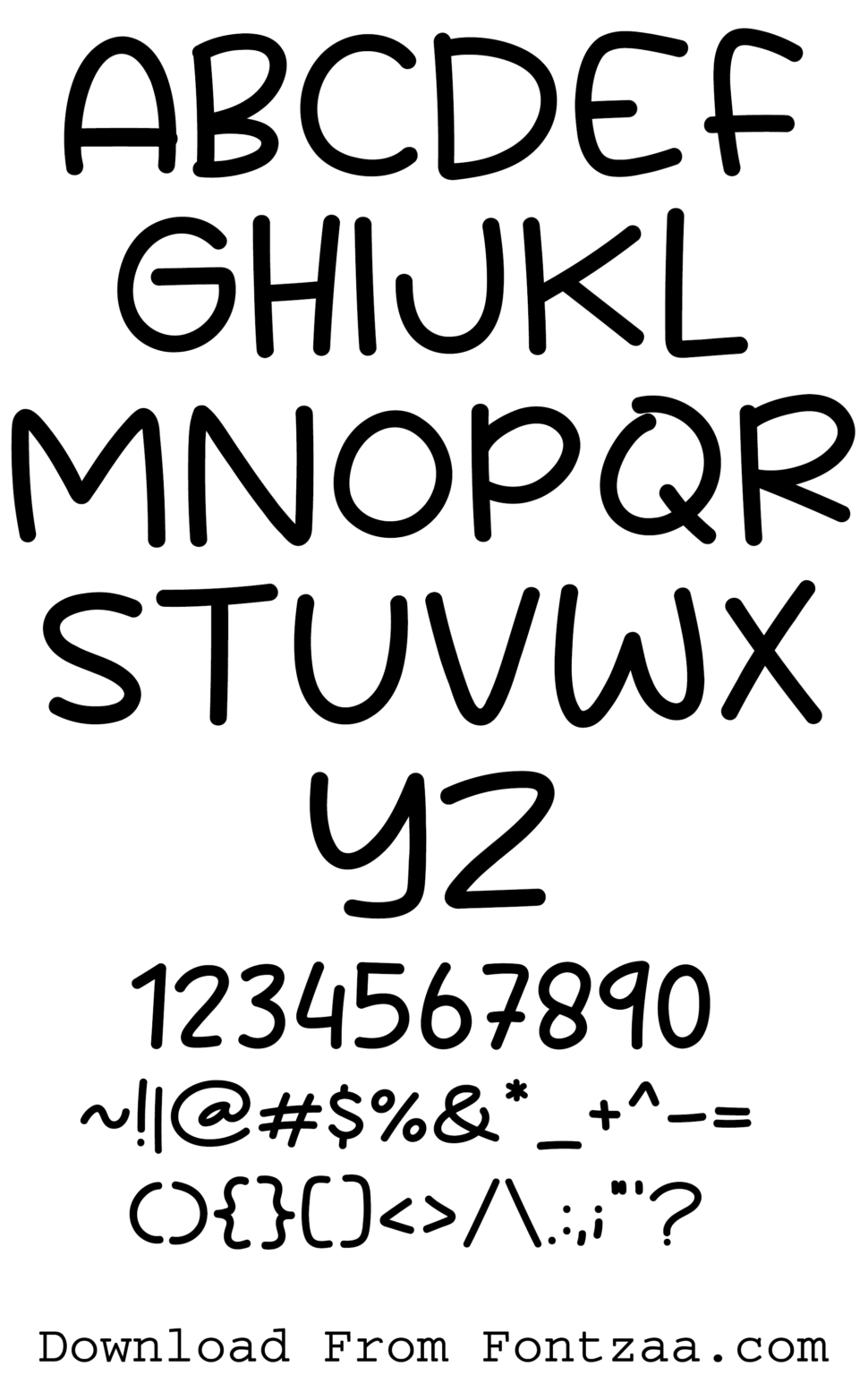 Give Away Font - Fontzaa - Fonts Free Download