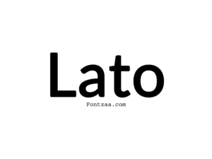 Lato Font - Fontzaa - Fonts Free Download