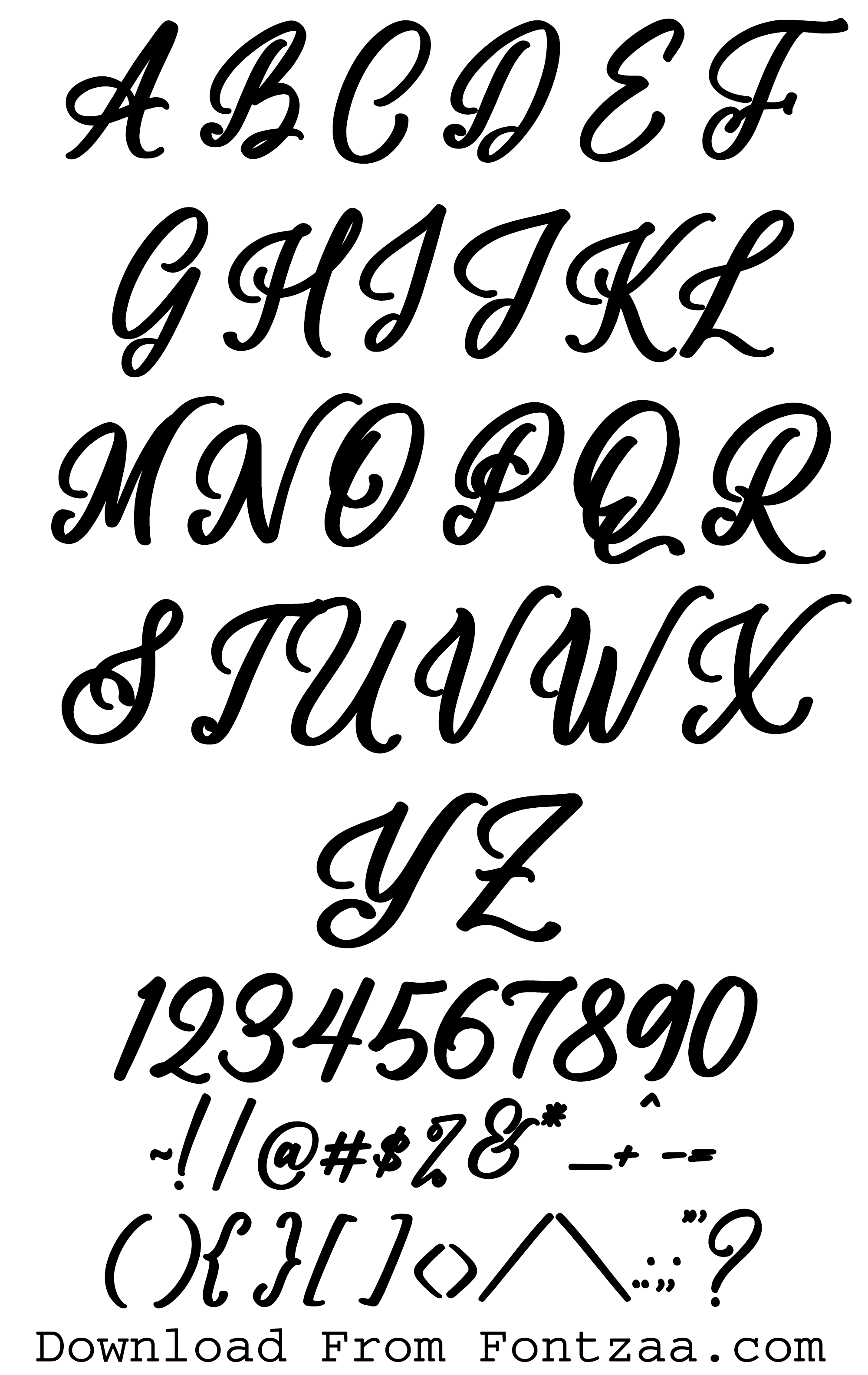 Manchester Signature Font - Fontzaa - Exclusive Fonts Library