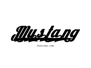 Mustang Font - Fontzaa - Fonts Free Download