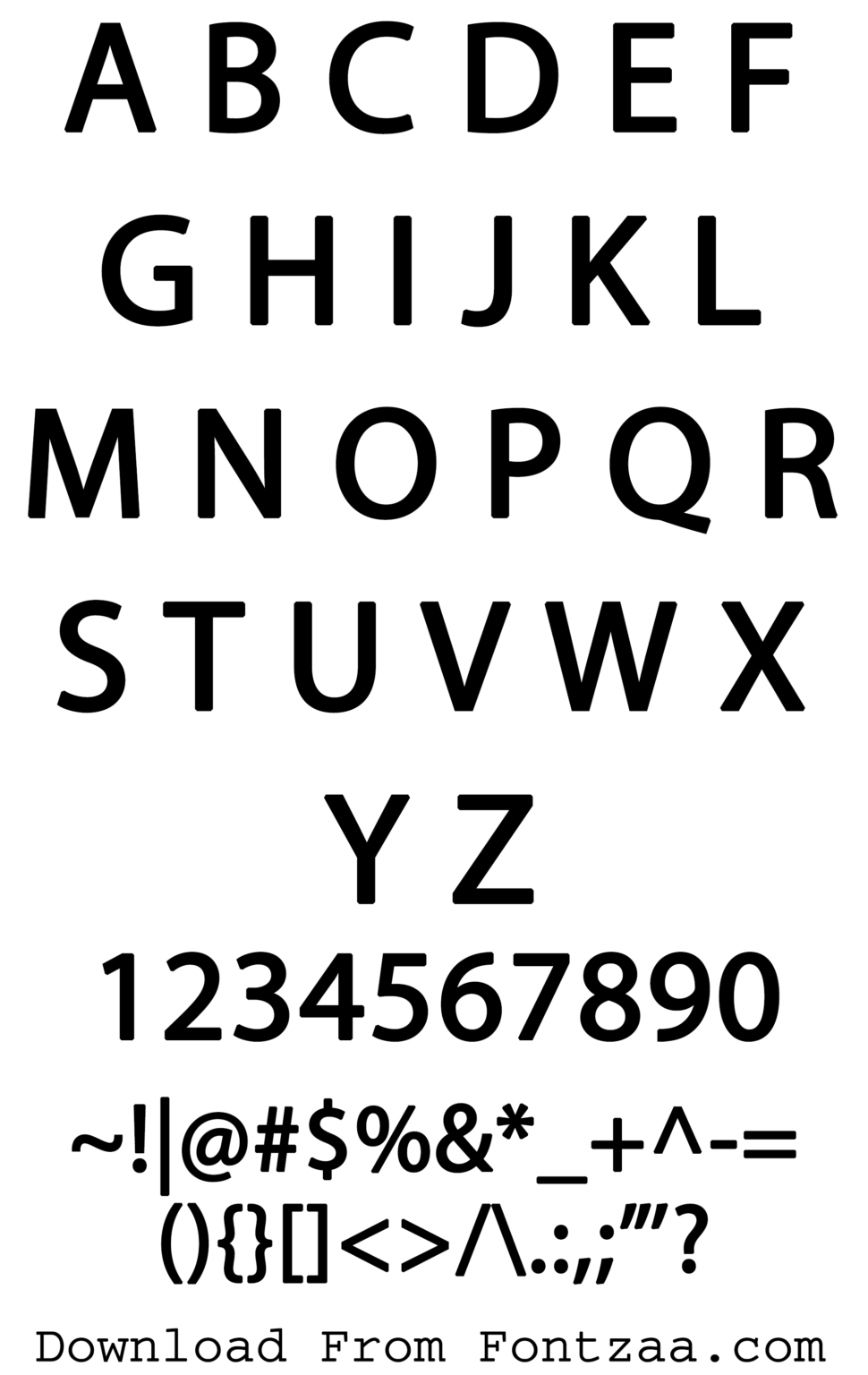 Myriad Pro Font - Fontzaa - Fonts Free Download