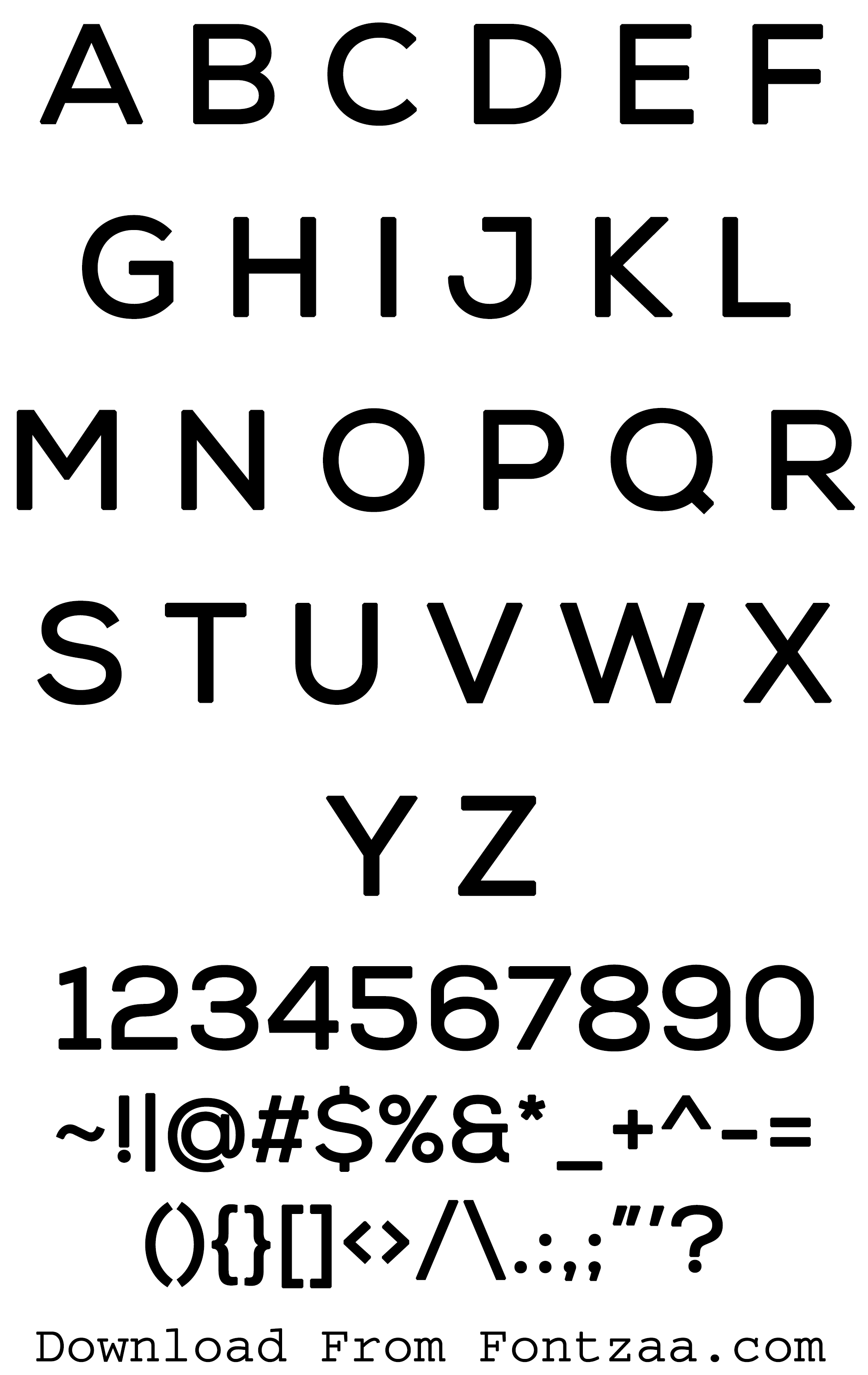 Nexa Font Fontzaa Exclusive Fonts Library