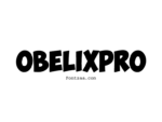 Obelix Pro Font - Fontzaa - Fonts Free Download