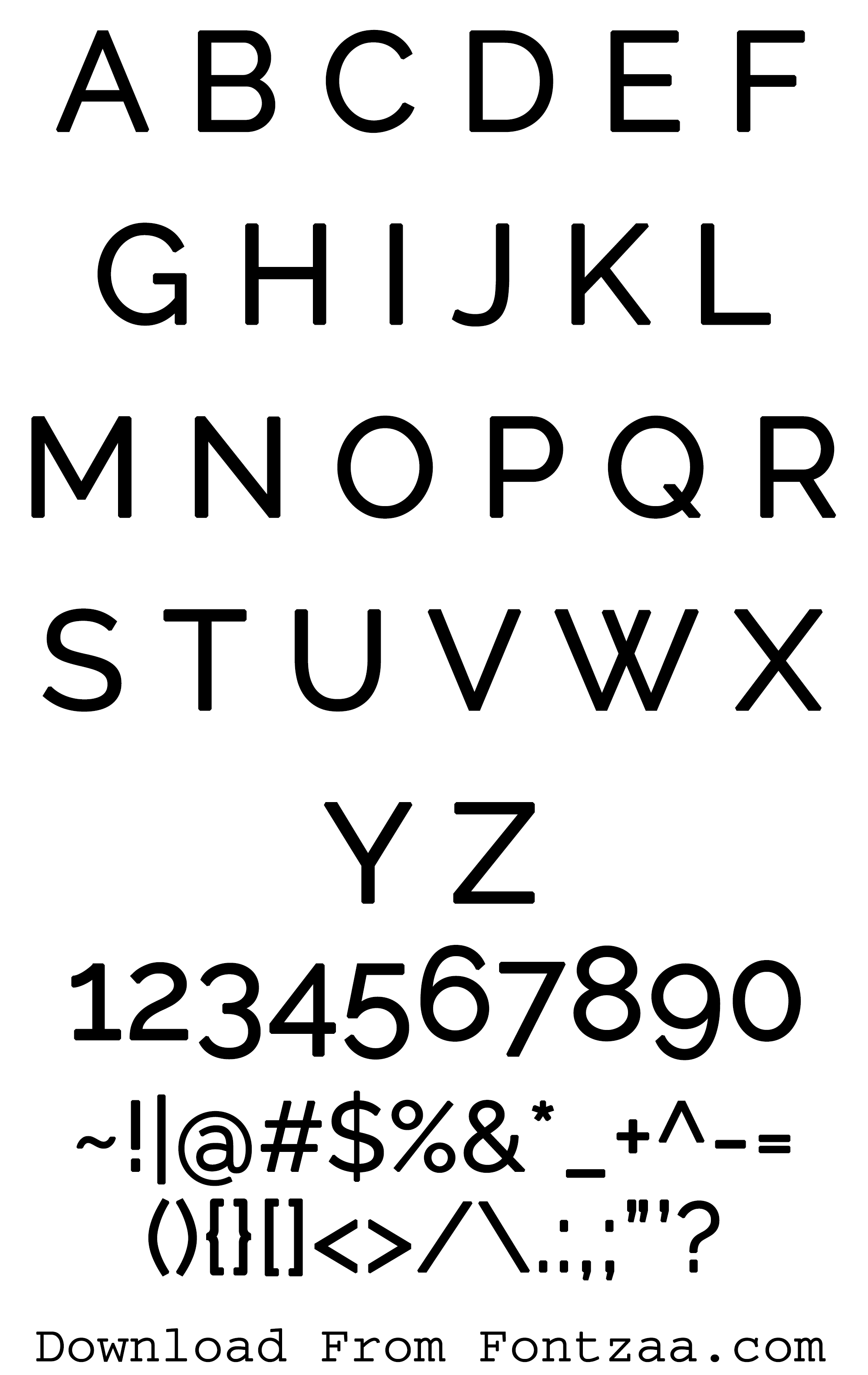 Raleway Font - Fontzaa - Fonts Free Download