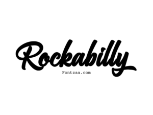 Rockabilly Font - Fontzaa - Fonts Free Download