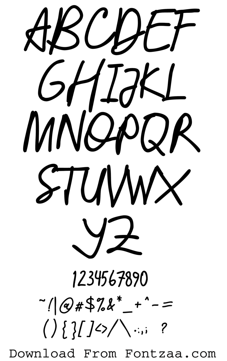 Six Thousand Font - Fontzaa - Fonts Free Download