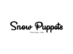Snow Puppets Font - Fontzaa - Exclusive Fonts Library