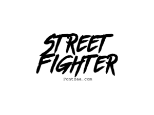 Street Fighter Font - Fontzaa - Exclusive Fonts Library