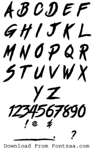 Street Fighter Font - Fontzaa - Fonts Free Download
