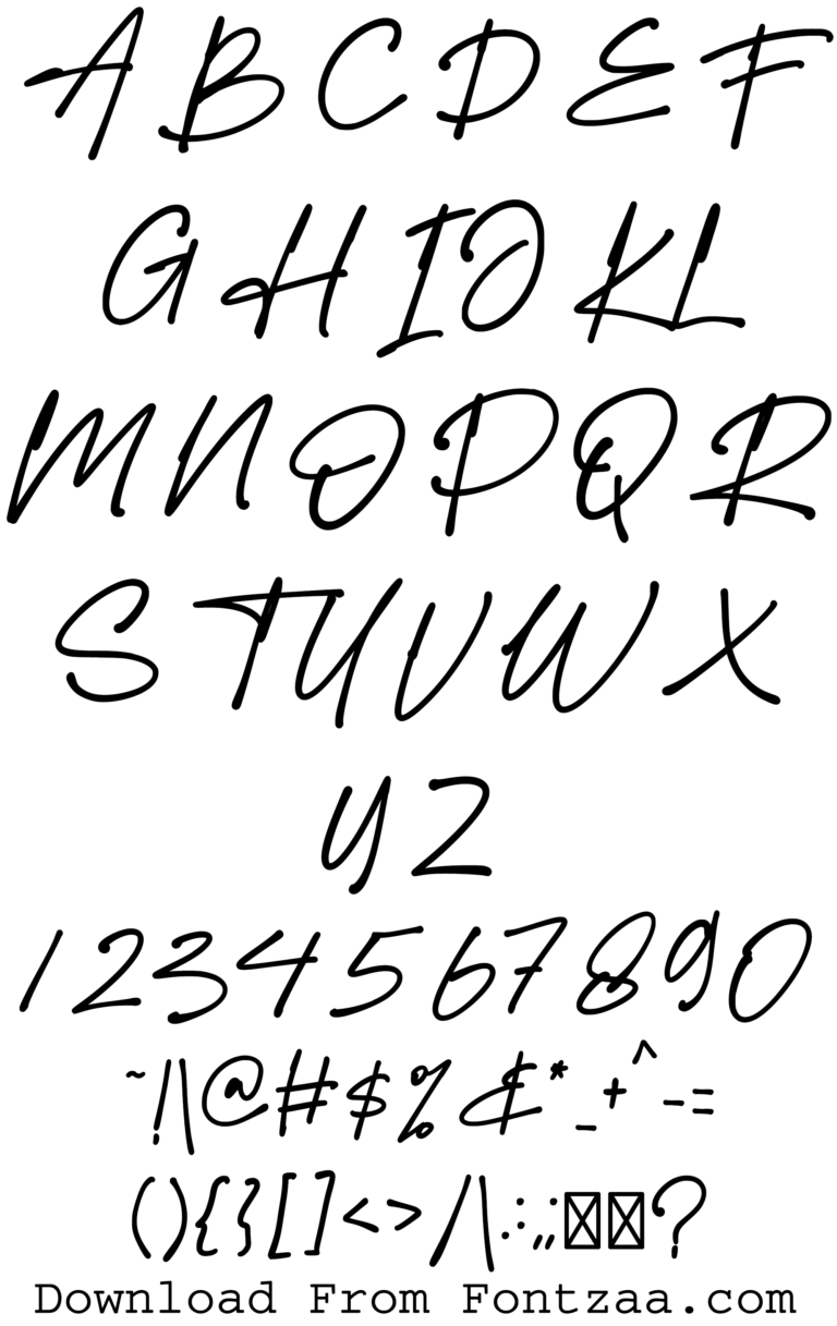 The Boston Font - Fontzaa - Exclusive Fonts Library