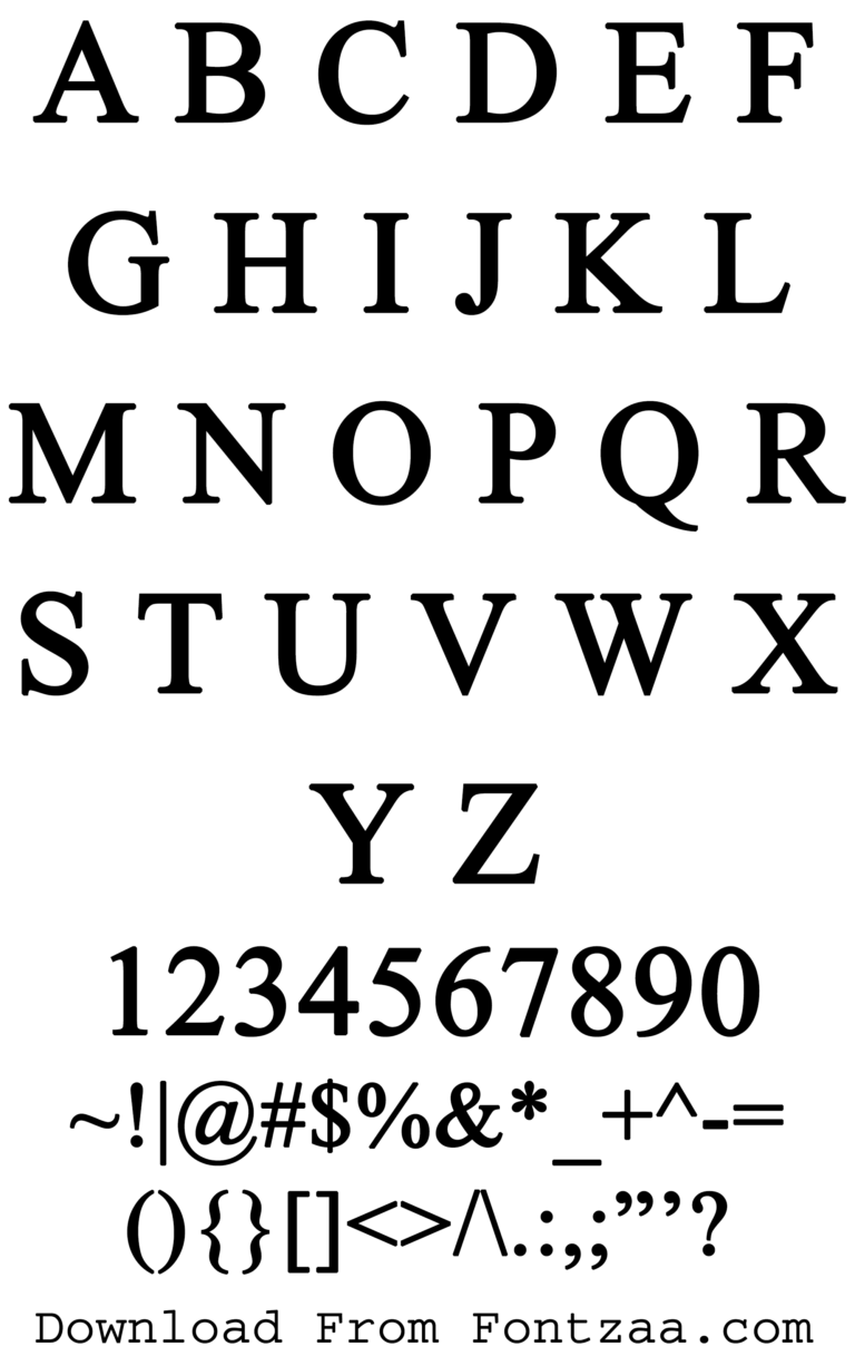 New Times Roman Font - Fontzaa - Exclusive Fonts Library