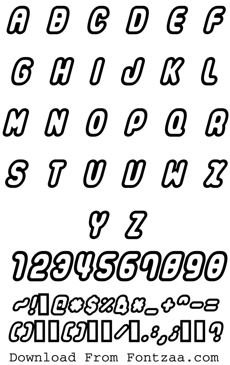 Lego Font - Fontzaa - Exclusive Fonts Library