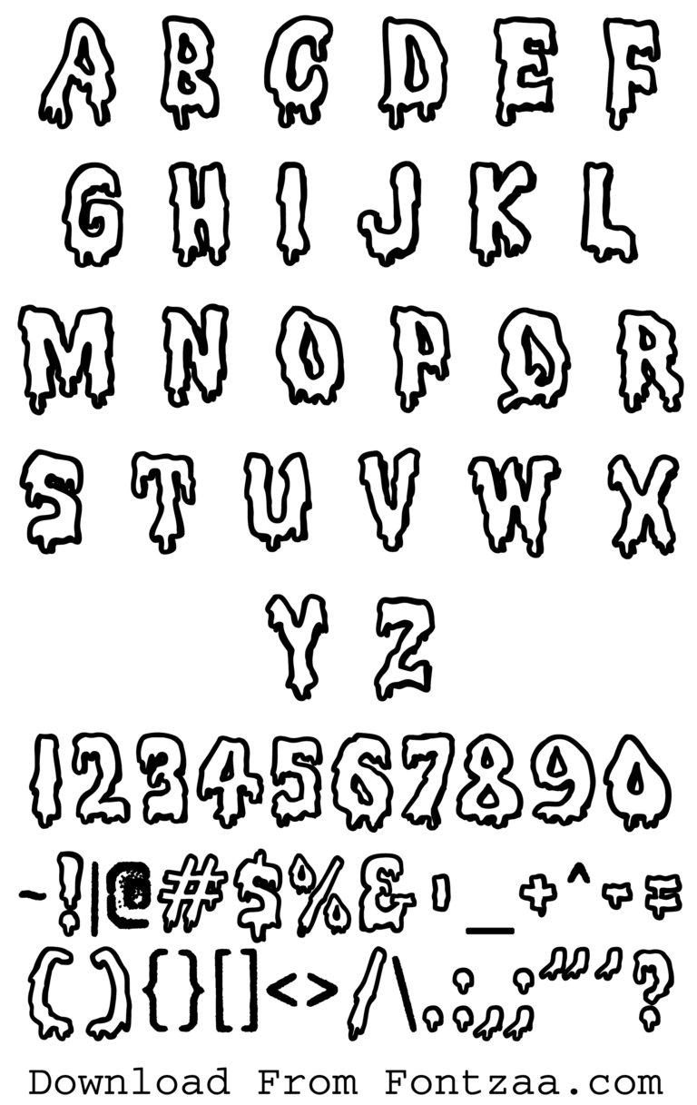 Meltdown Font - Fontzaa - Fonts Free Download