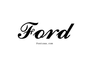 Ford Font - Fontzaa - Fonts Free Download
