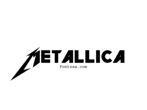 Metallica Font - Fontzaa - Fonts Free Download