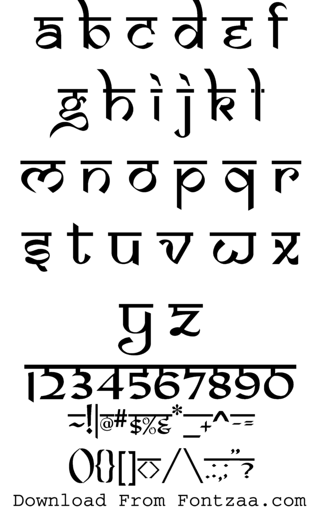 Samarkan Font Fontzaa Fonts Free Download