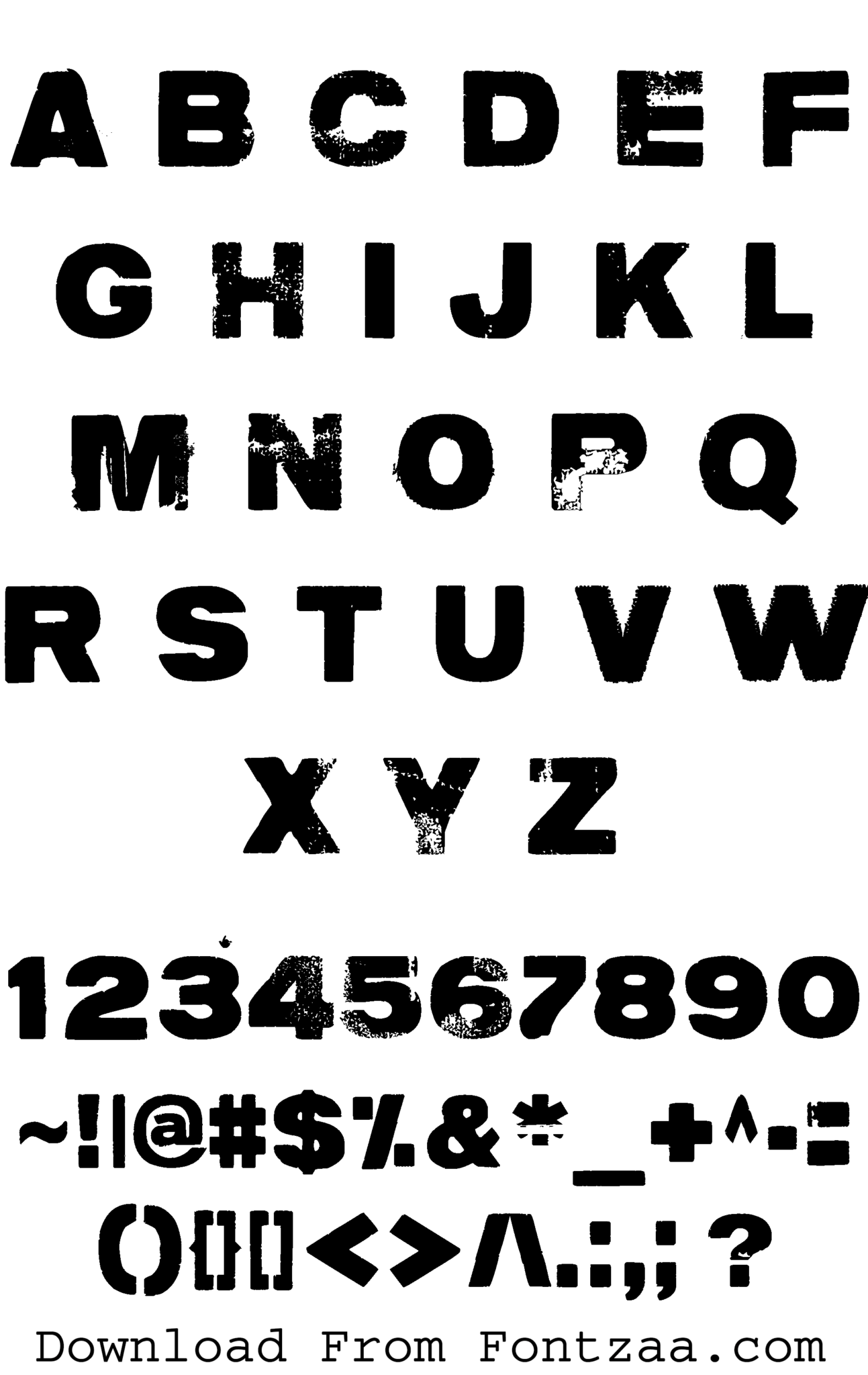 The Boys Font - Fontzaa - Exclusive Fonts Library