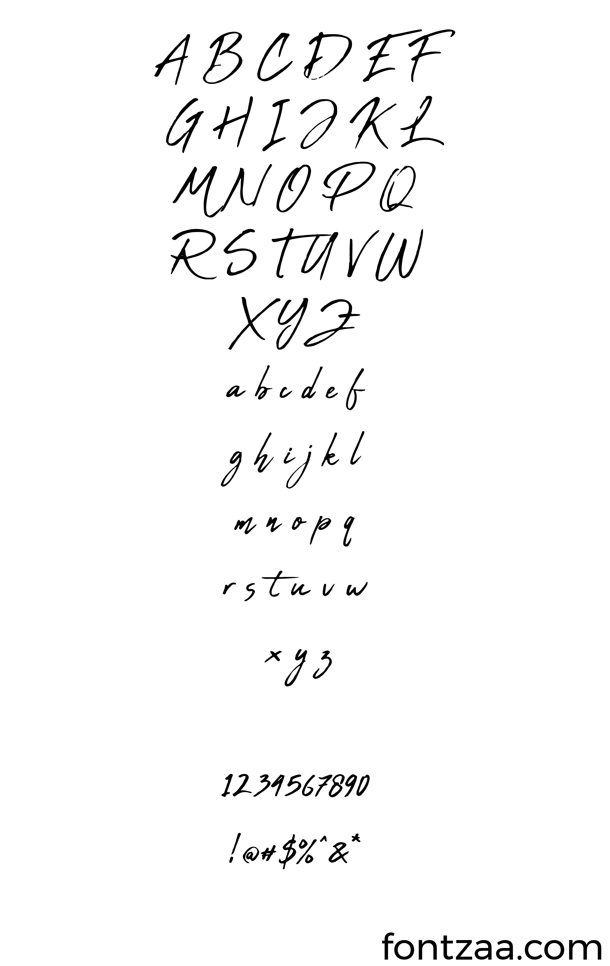 Abuget Font - Fontzaa - Exclusive Fonts Library