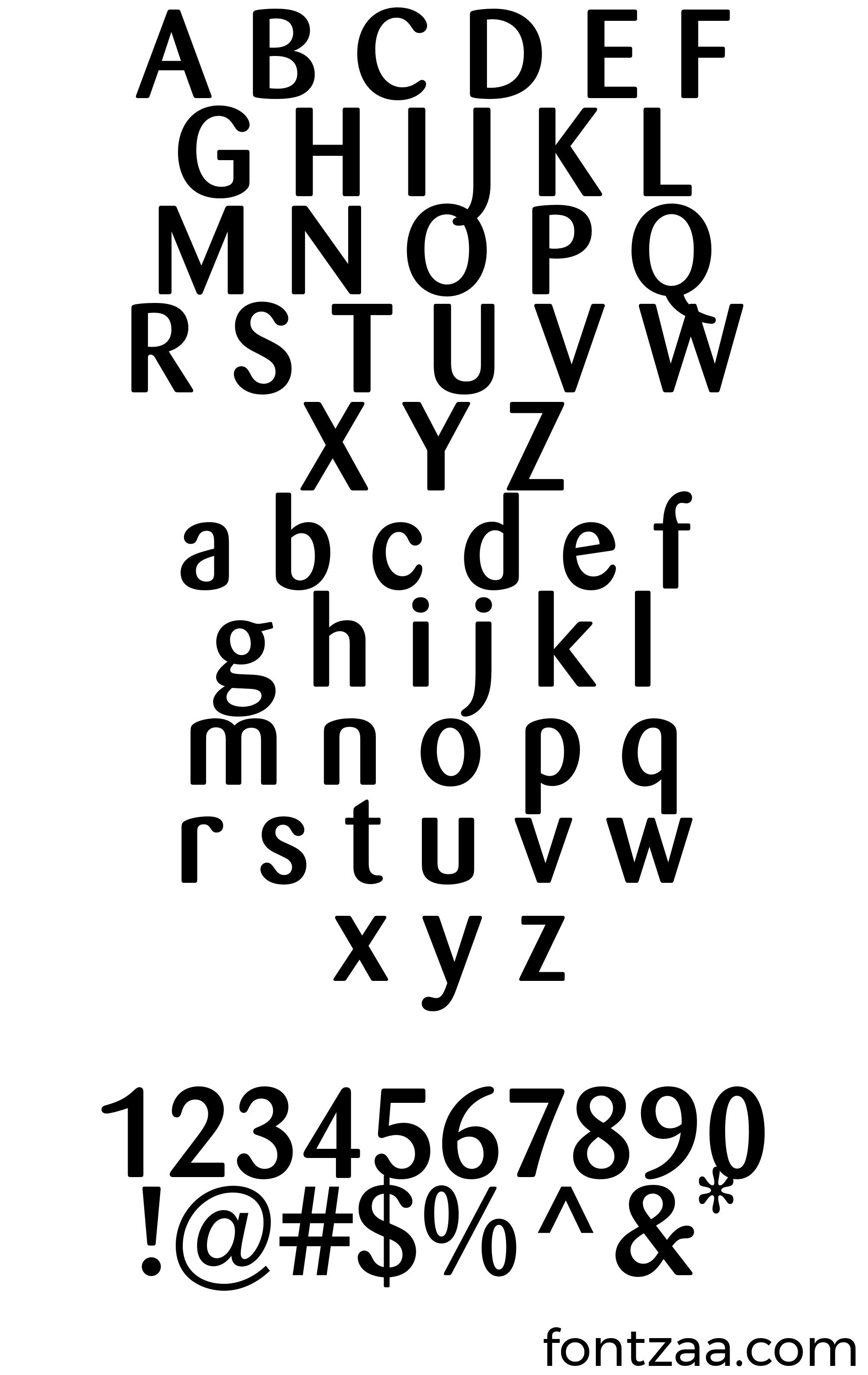 Barmeno Font - Fontzaa - Exclusive Fonts Library