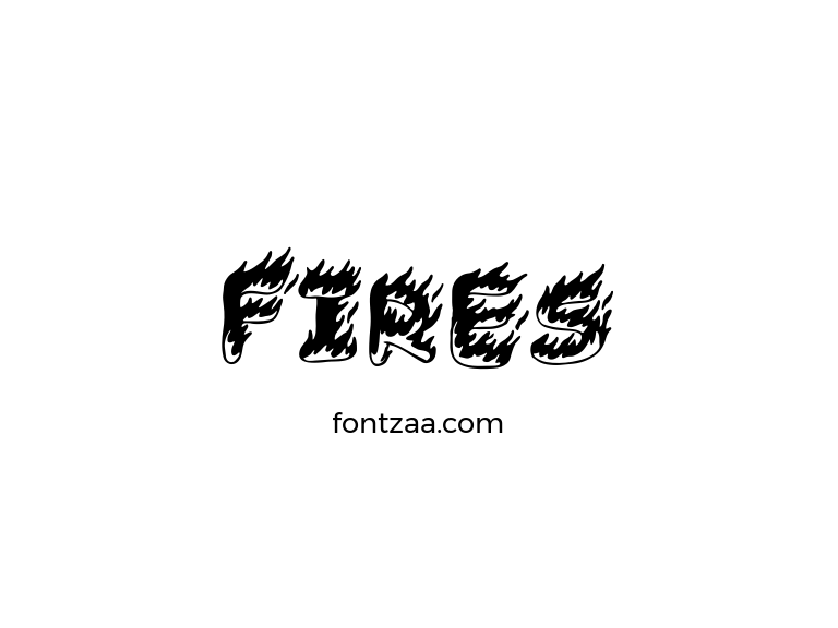 Fire Fonts - Fontzaa - Exclusive Fonts Library