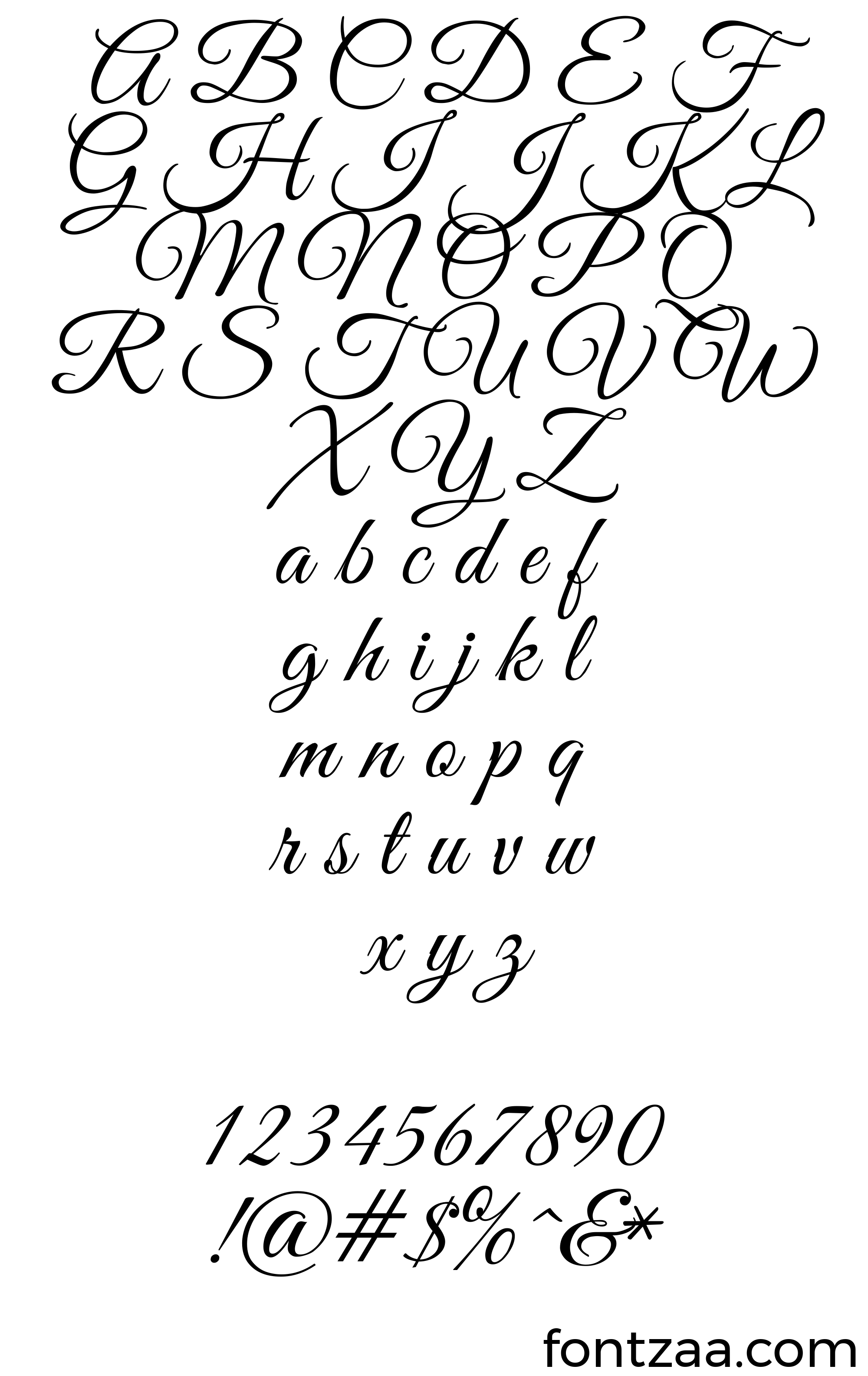 Great Vibes Font - Fontzaa - Exclusive Fonts Library